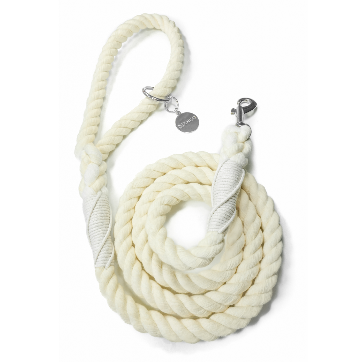 DJANGO Cotton Rope Dog Leashes | Solid and Ombre Cotton Rope Leashes ...