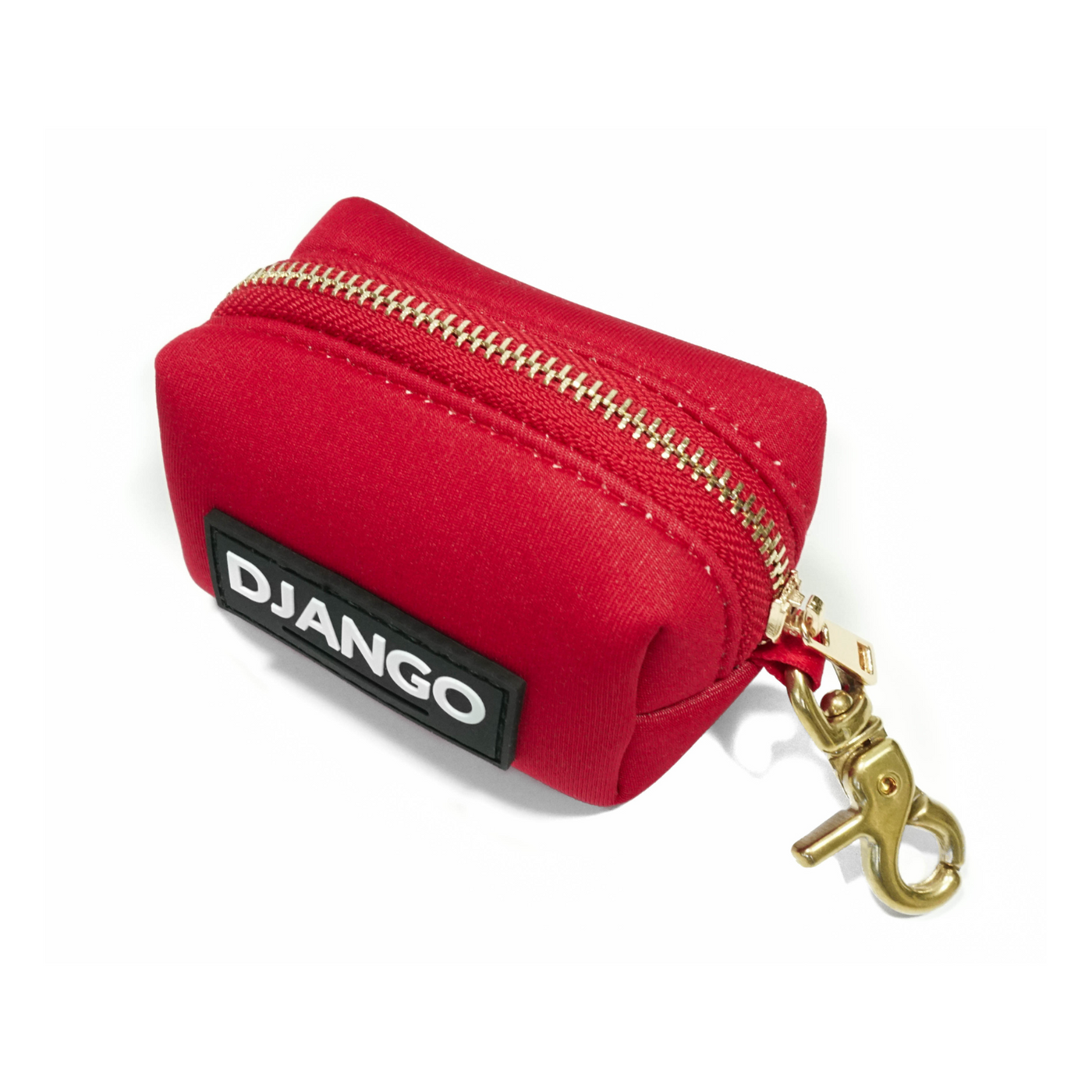 DJANGO Dog Waste Bag Holder in Crimson Red - djangobrand.com