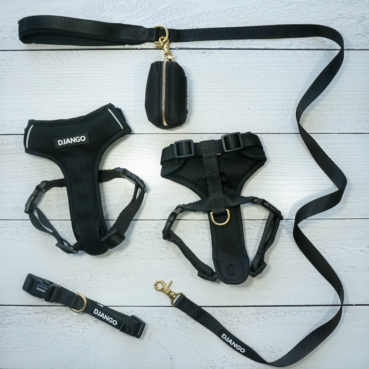 DJANGO Adventure Bundle - Adventure Dog Harness & Leash Set ...
